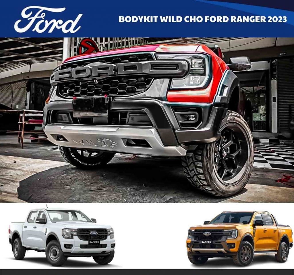 BODYKIT WILD CHO FORD RANGER 2023 | Phụ Kiện Ô Tô Bình Dương